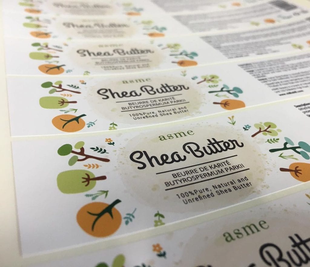 Waterproof Labels - Water Resistant & Weather Proof for Outdoor use