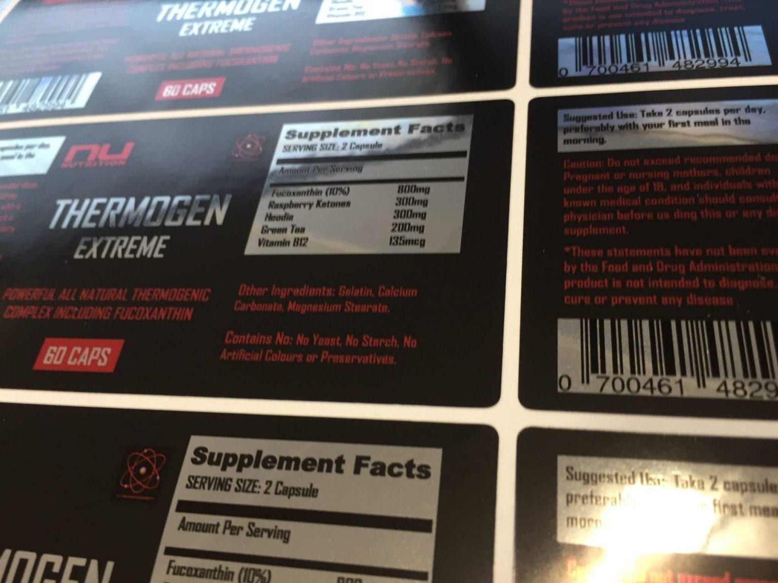 Silver Labels with a polished metal finish, design & buy online