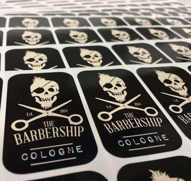 Beard Oil Labels - Printed in the UK, Fast Turnaround
