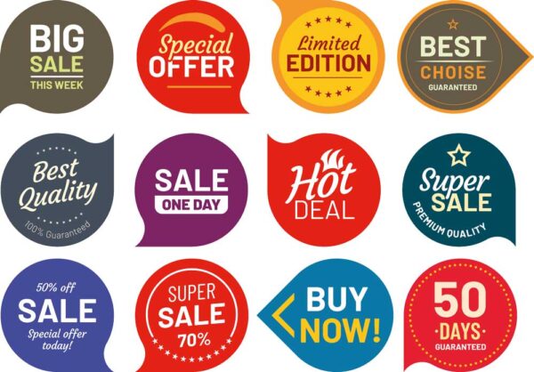 Retail Price Labels - Printed in the UK, Fast Turnaround